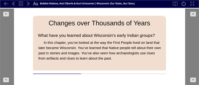 Chromebook-optimized textbook | Wisconsin Historical Society